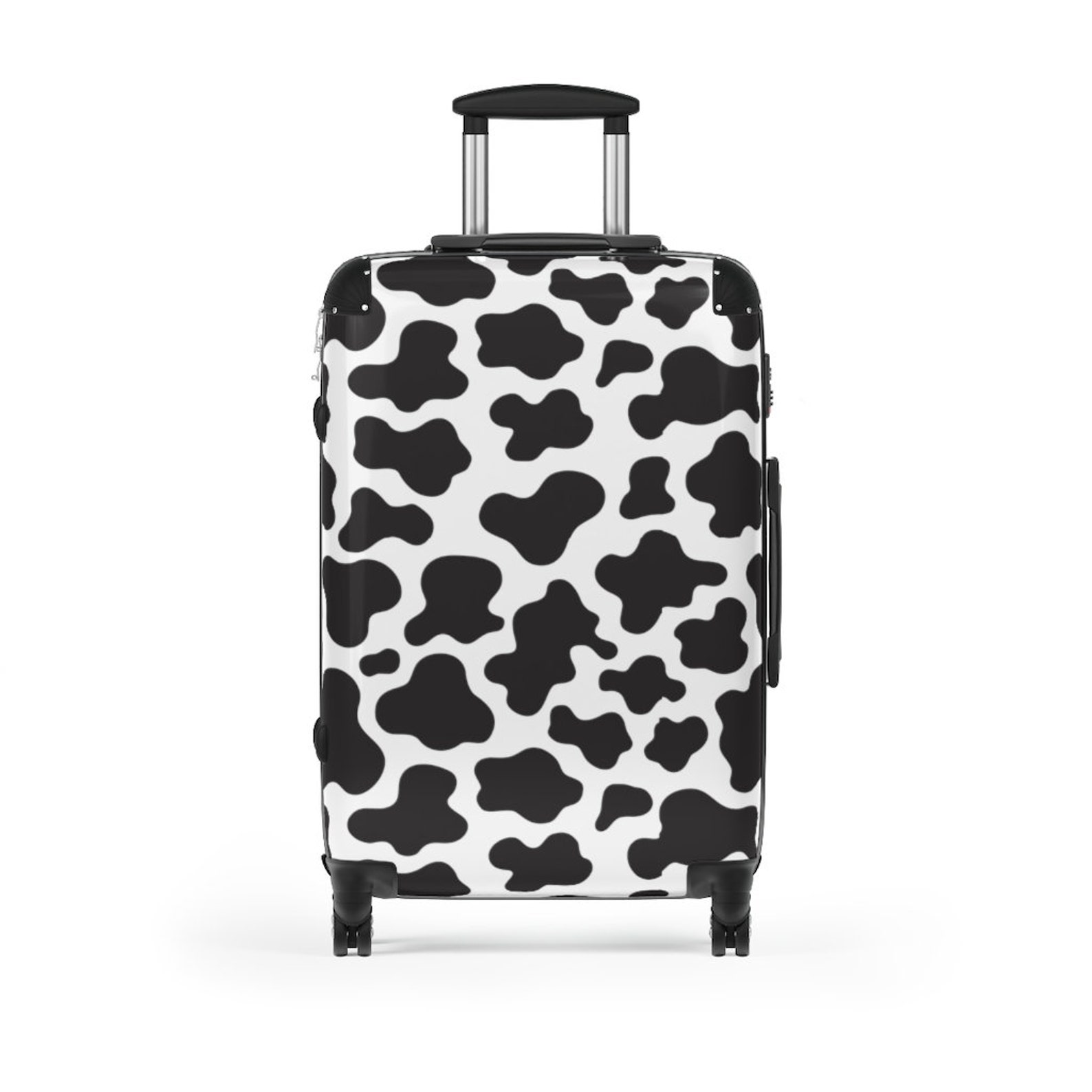 Cow Print Suitcase Cow Print Luggage Womens Carry on - Etsy