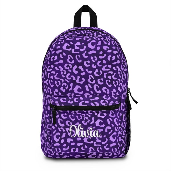 Purple Backpack - Etsy