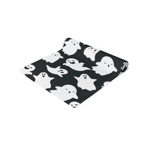 Ghost Table Runner, Halloween Table Runner, Ghost Table Decor ...