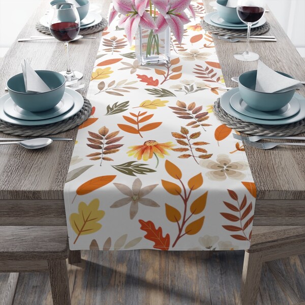 Fall Table Runner - Etsy
