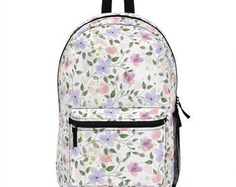 Girls Floral Backpack - Etsy