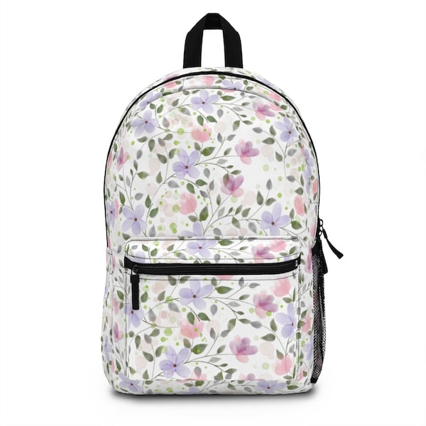 Floral Backpack - Etsy