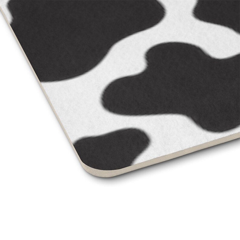 Cow Print Floor Mat Farmhouse Mat Cow Print Rug Animal - Etsy