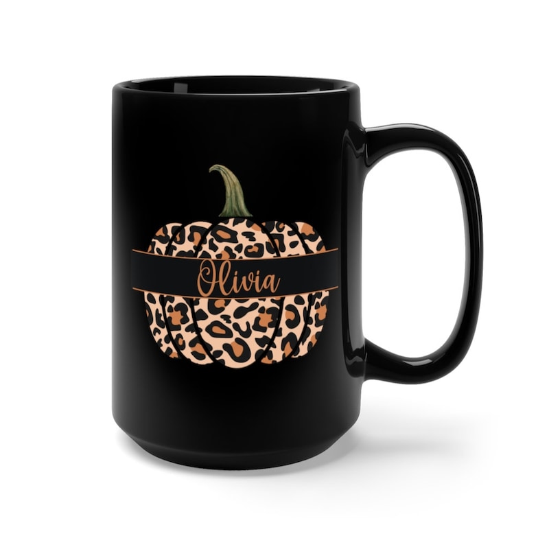 Leopard Coffee Mug - Etsy
