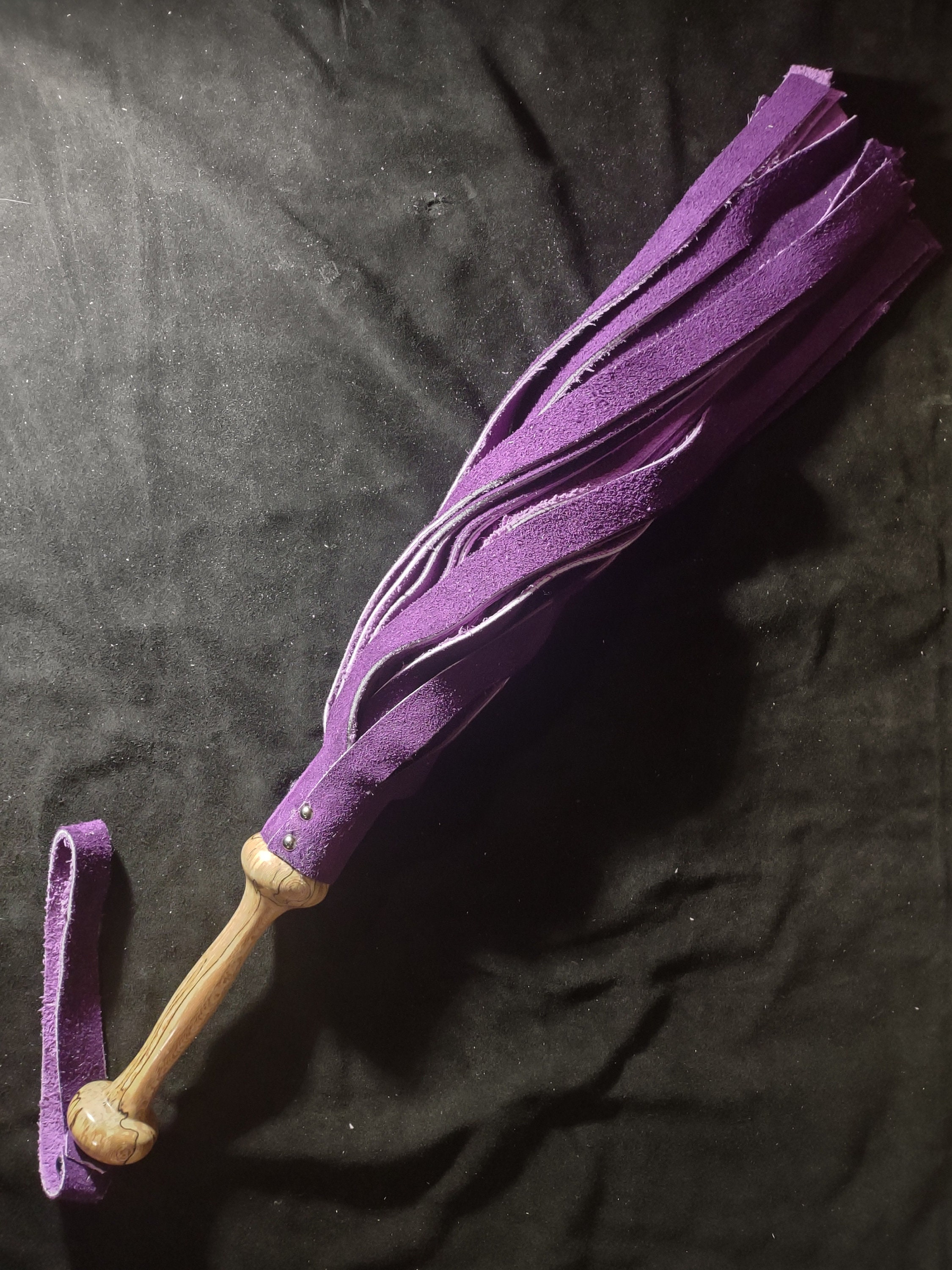 Leather Mop Flogger With Custom Handle - Etsy