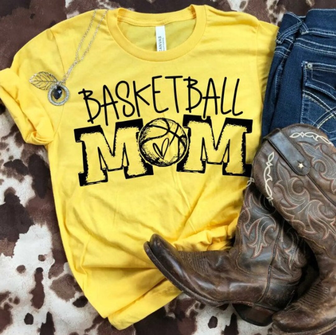 Basketball Mom Shirt Ball Mom T Shirt Basketball Graphic Tee Etsy