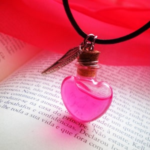 Game Inspired Holy Protection Potion Necklace - Love Potion Necklace ...