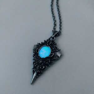 Elven Necklace - Witch Jewelry - Magic Pendant - Glow Necklaces - Etsy