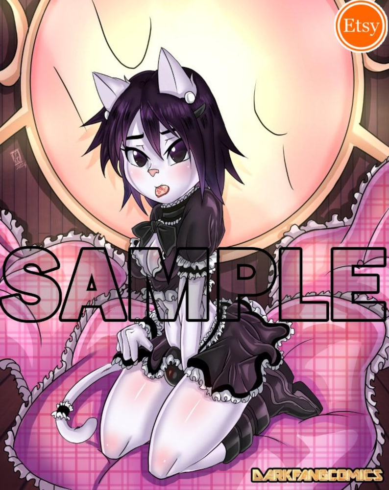 Gothic Femboy Remi the Feline (short Hair) - Etsy