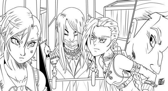 Arcane Coloring Sheet | Etsy