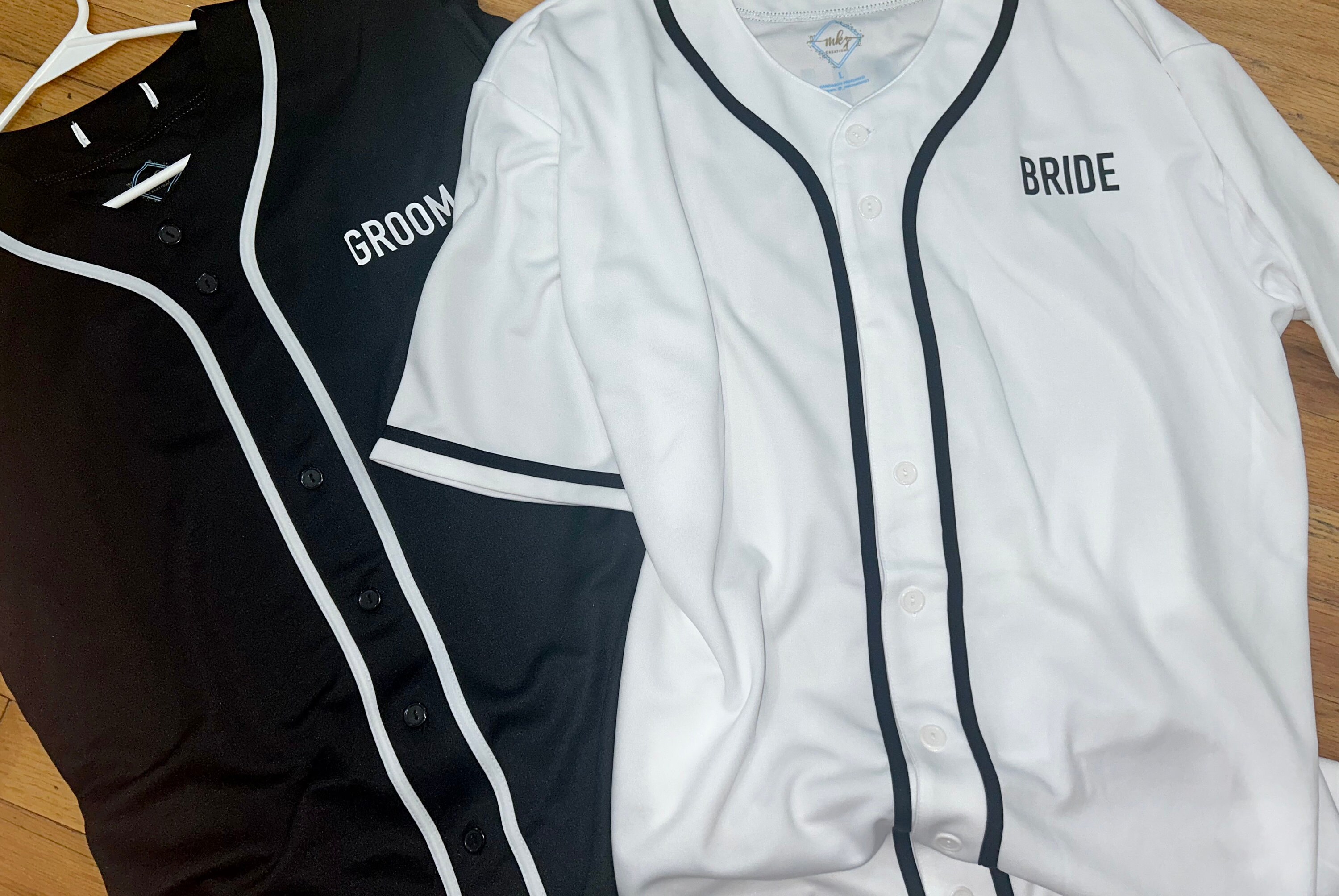 Bride & Groom Matching Jerseys - Etsy