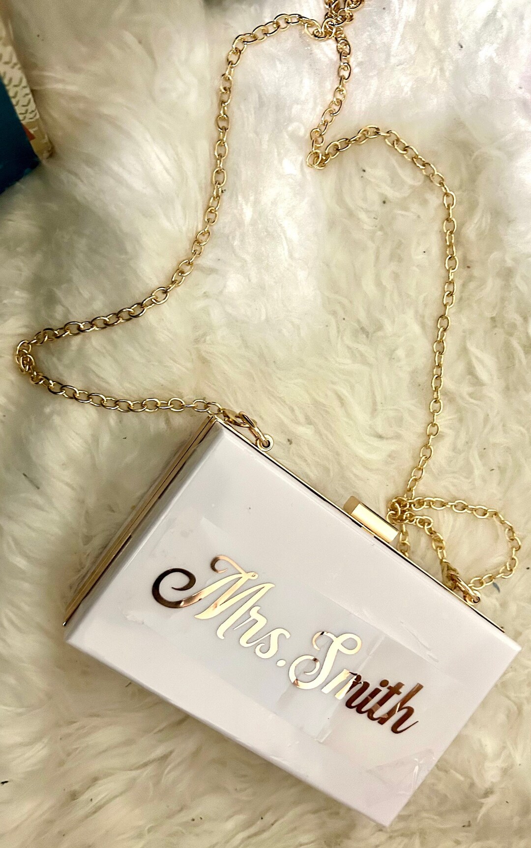 Mrs Bridal Wifey Clutch Purse - Etsy