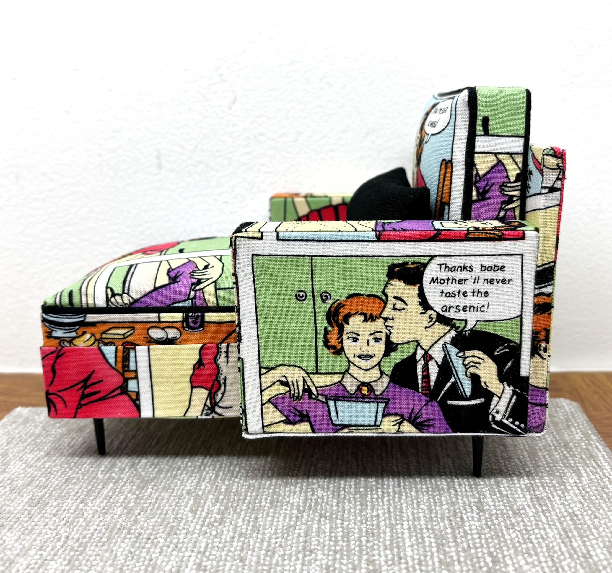 1/6 Scale Handmade Dollhouse Furniture OOAK: Dysfunctional Family Mini ...
