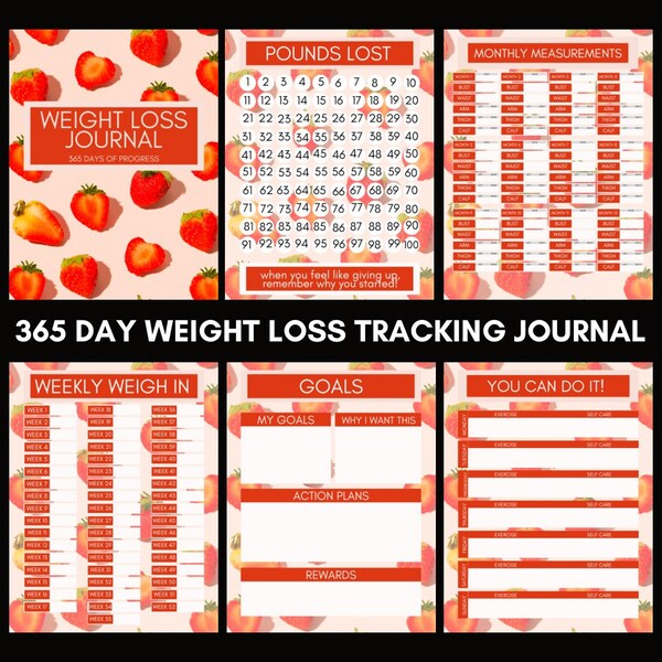 Meal Planner Journal - Etsy