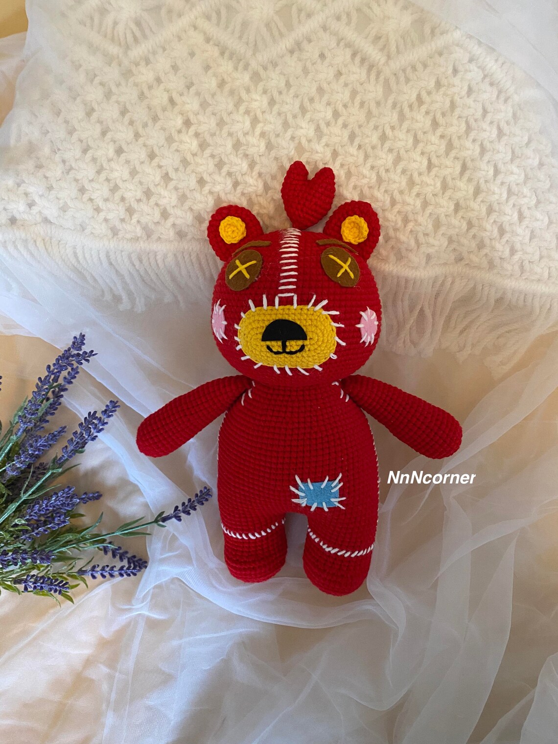 Cocomelon Teddy Bear Crochet Amigurumi Teddy Bear Cocomelon - Etsy