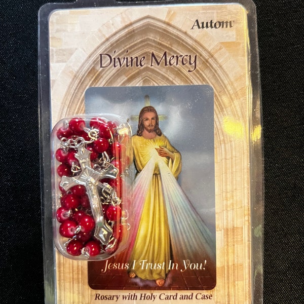 Divine Mercy Rosary - Etsy