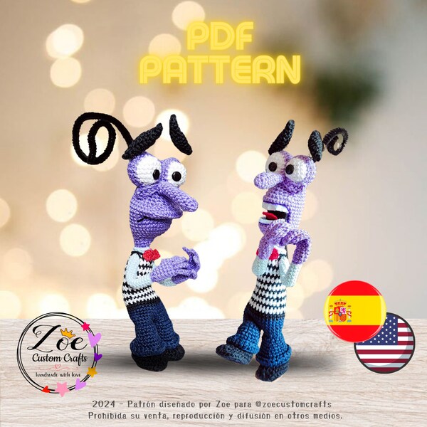 Inside Out Doll Pattern - Etsy