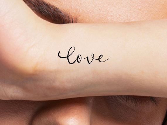 Love Tattoo On Wrist Cursive Some Sweet Handwriting To Have A Reminder