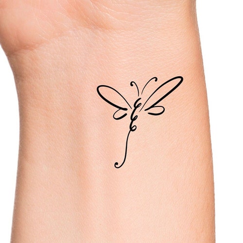 Heart Infinity Temporary Tattoo - Etsy Canada