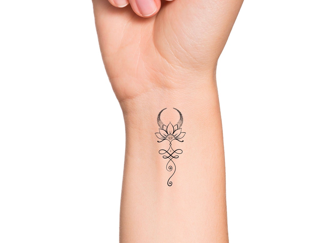 Simple Lotus Tattoos