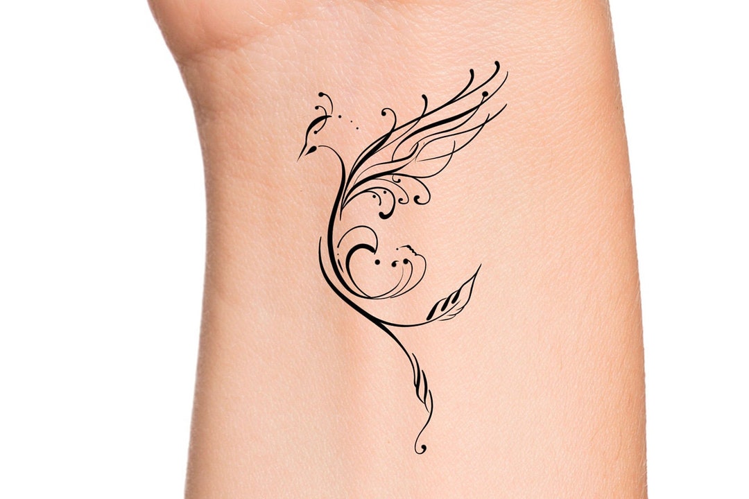 Phoenix Temporary Tattoo - Etsy