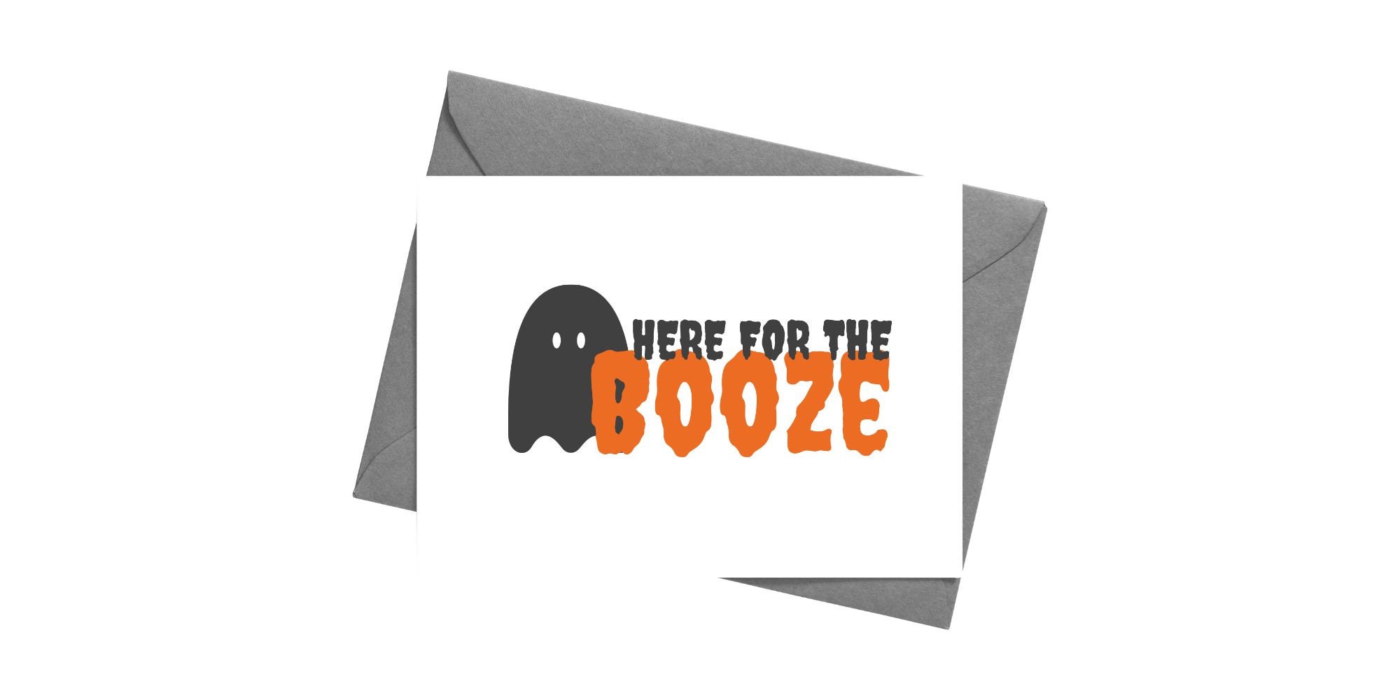 Halloween Clipart Here for the Booze Ghost Graphic Digital - Etsy