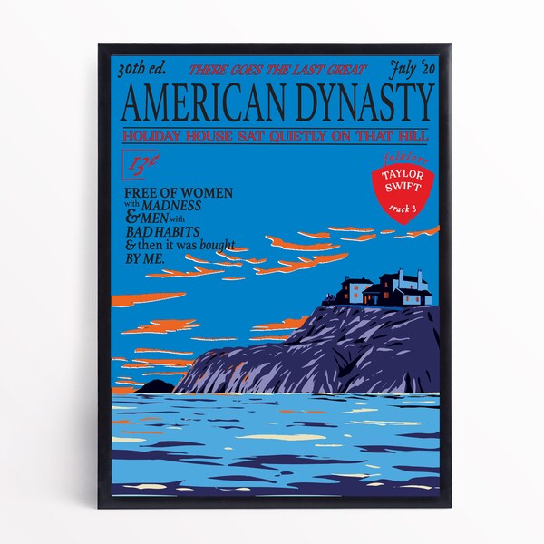 Taylorswift Last American Dynasty - Etsy