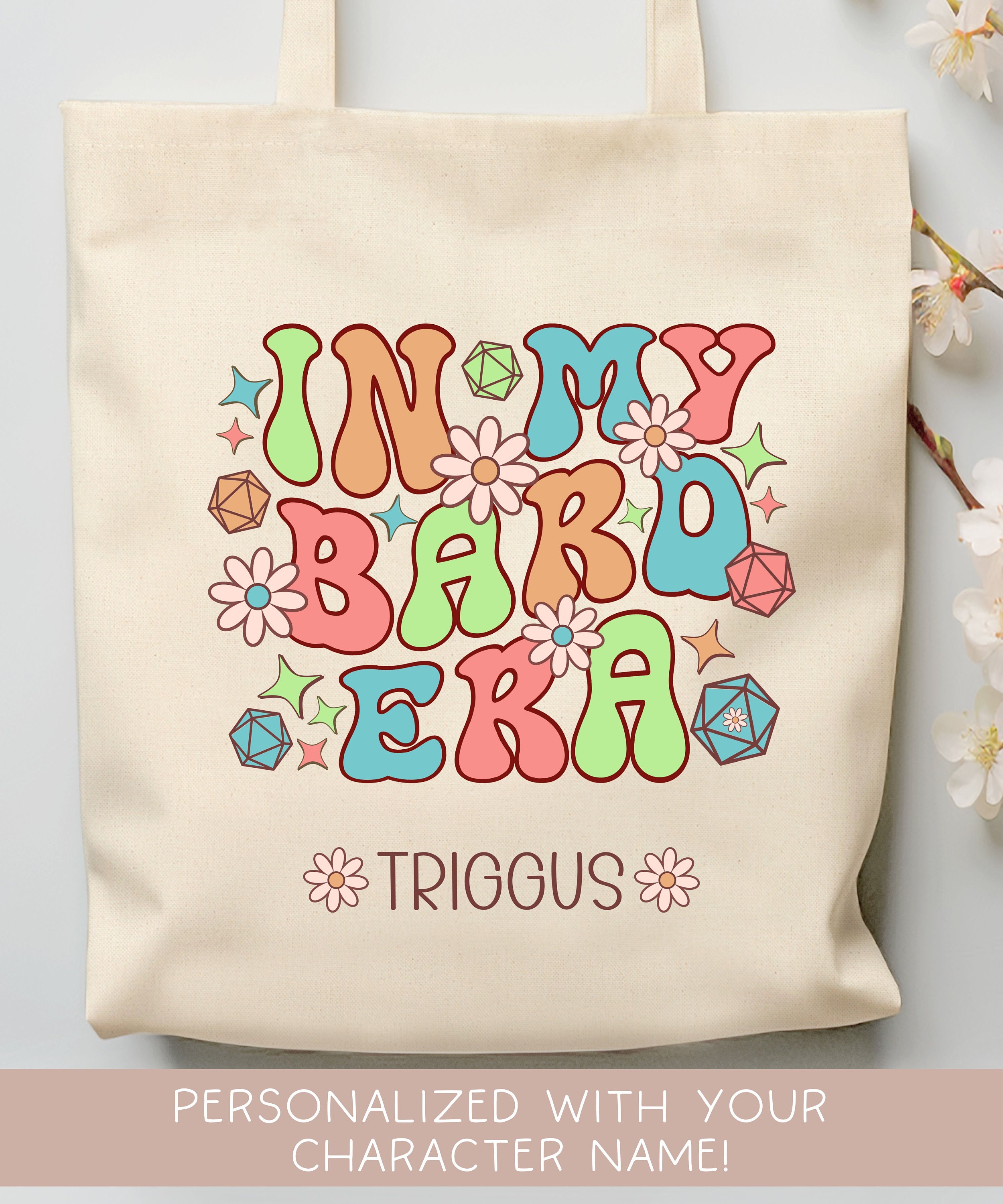 TTRPG Accessories RPG Accessories DND Gifts Ttrpg Gift Tiefling Bard ...