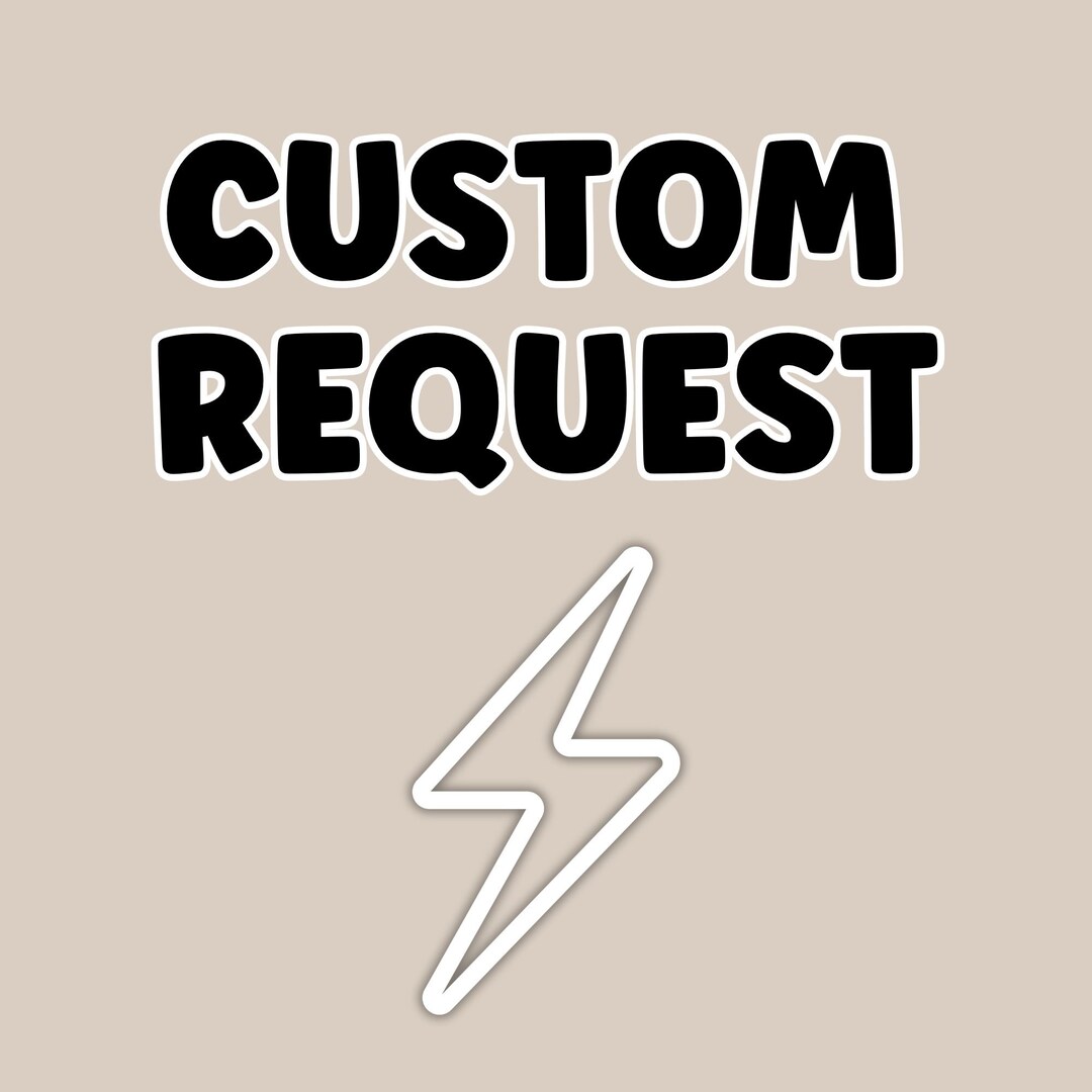 Custom Order Request - Etsy