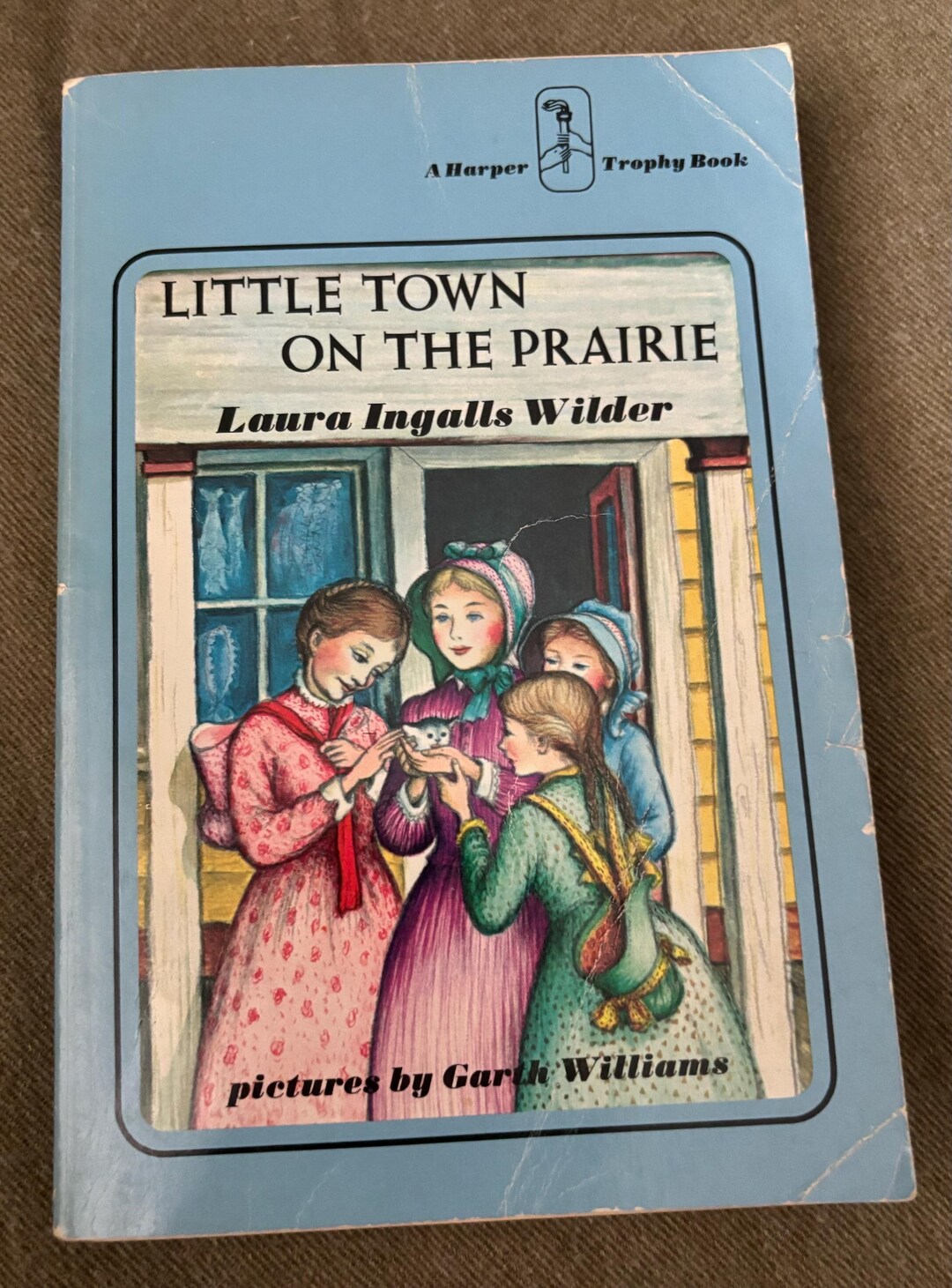 Laura Ingalls Wilder, Little Town on the Prairie, Vintage 1971 Harper ...