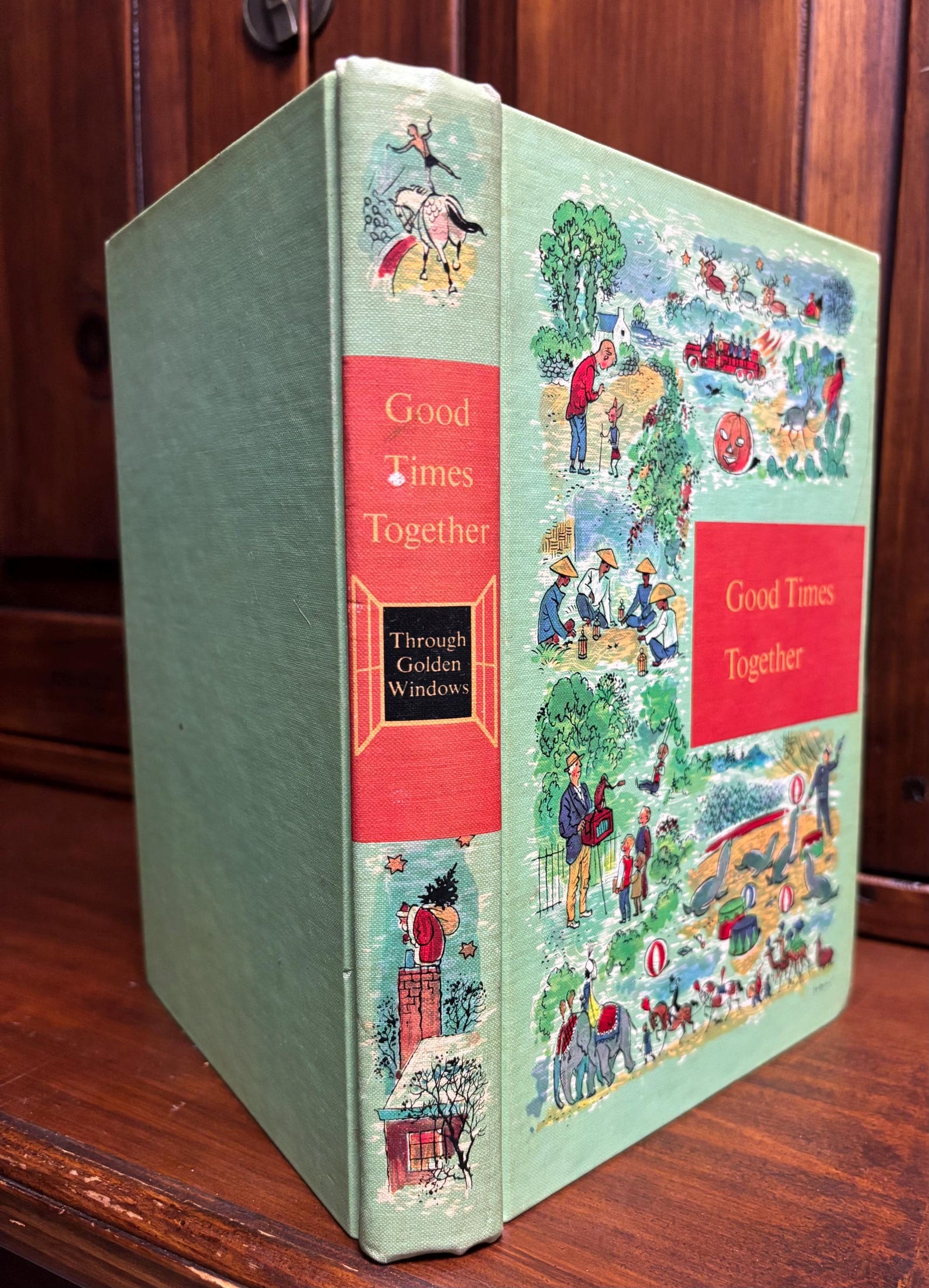 Good Times Together: Through Golden Windows, Vintage 1958 Hardcover ...