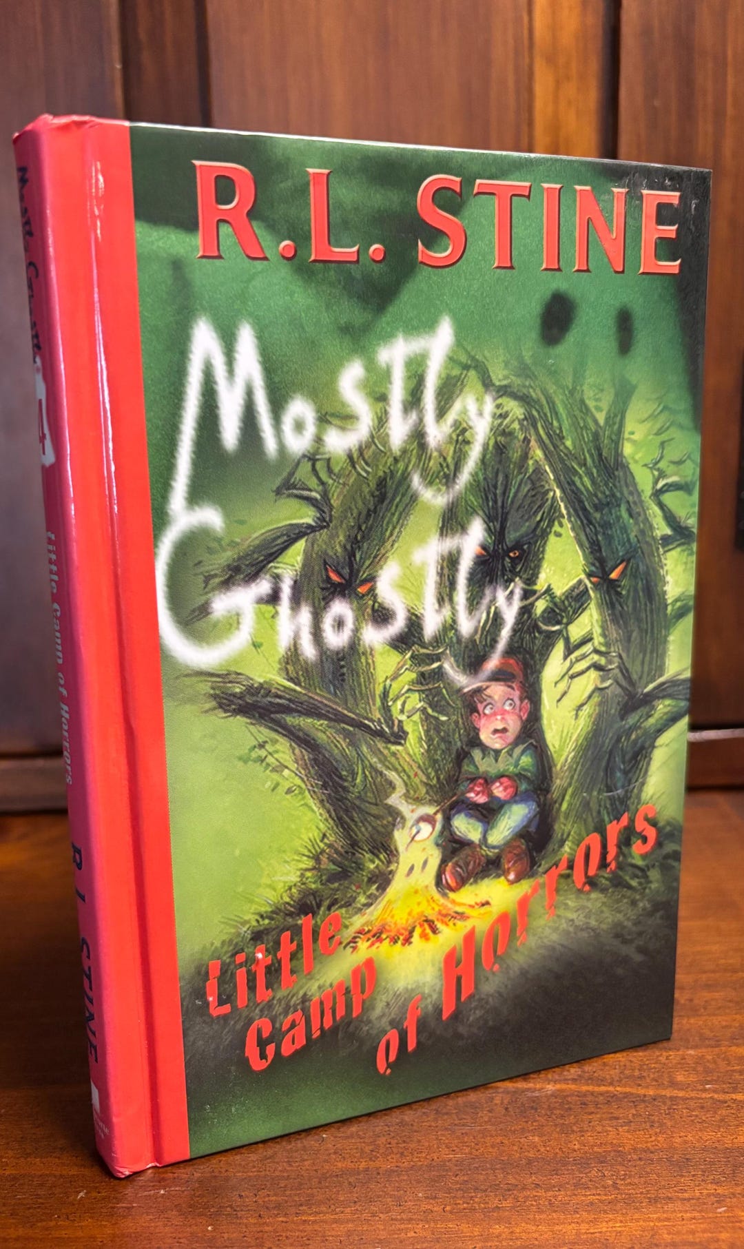 RL Stine, Mostly Ghostly #4 Little Camp of Horrors, Vintage 2005 First ...