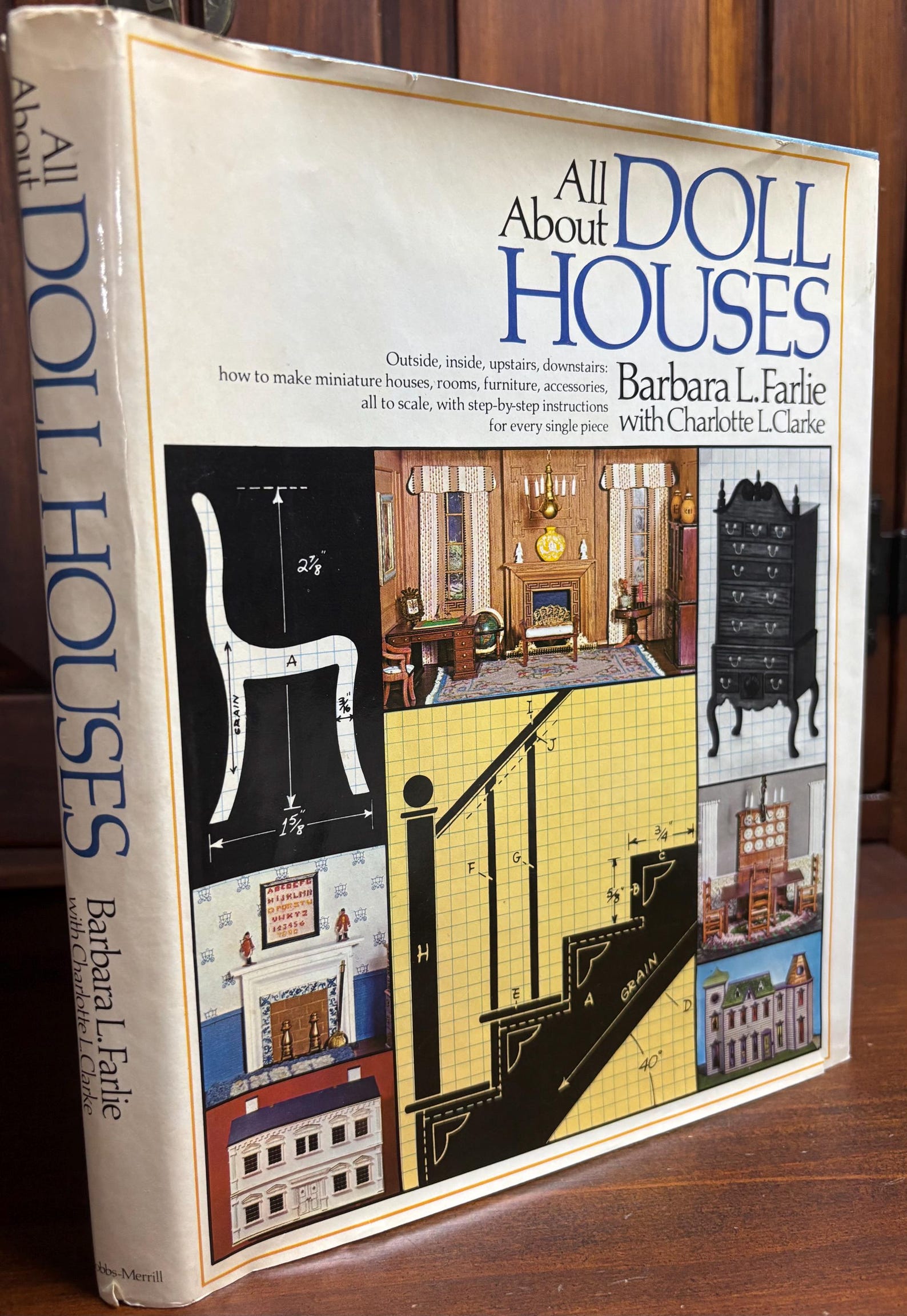 All About Dollhouses, Barbara L Farlie, Vintage 1975 First Edition ...