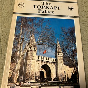 The Topkapi Palace, Vintage Mid 80s Softcover Museum Guide - Etsy