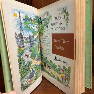 Good Times Together: Through Golden Windows, Vintage 1958 Hardcover ...