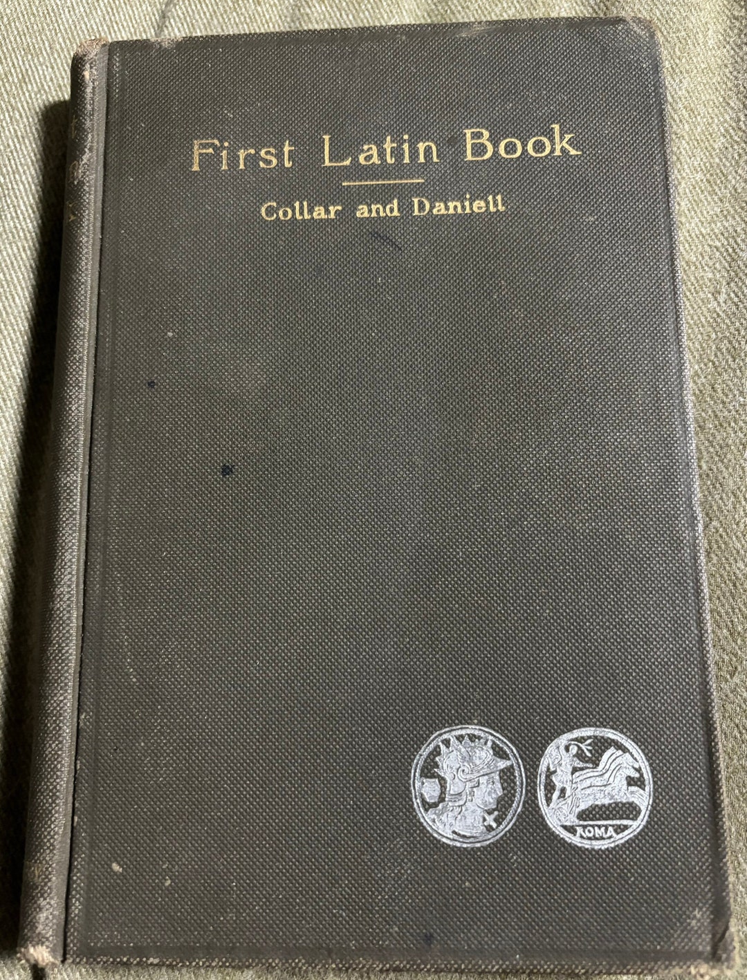 First Latin Book, Collar and Daniell, Antique 1899 Hardcover - Etsy