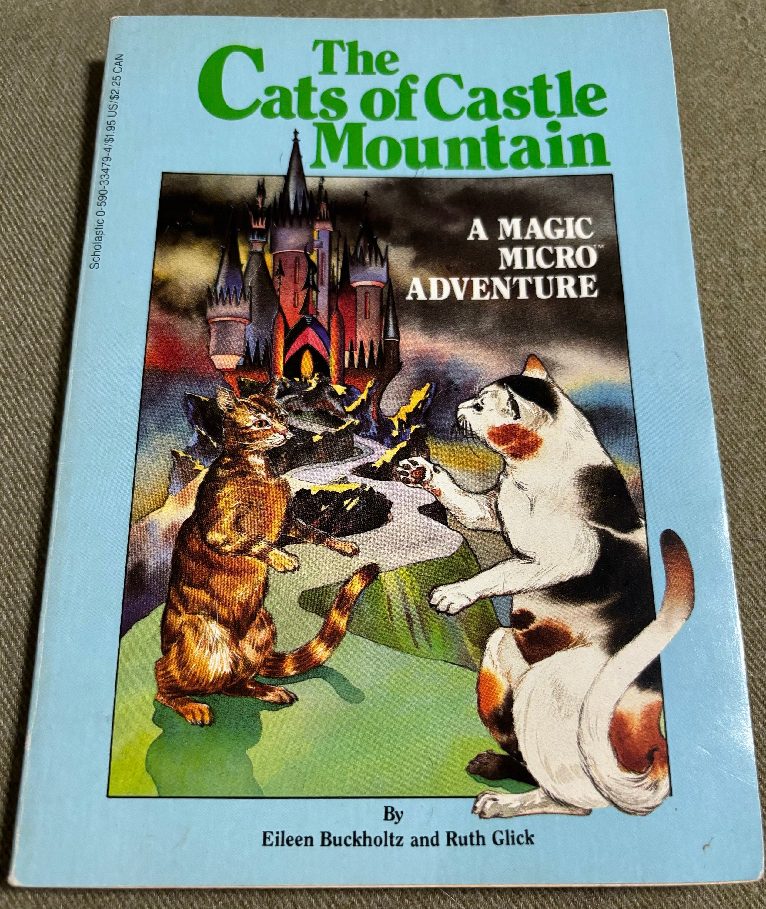 The Cats of Castle Mountain, A Magic Micro Adventure, Vintage 1985 ...