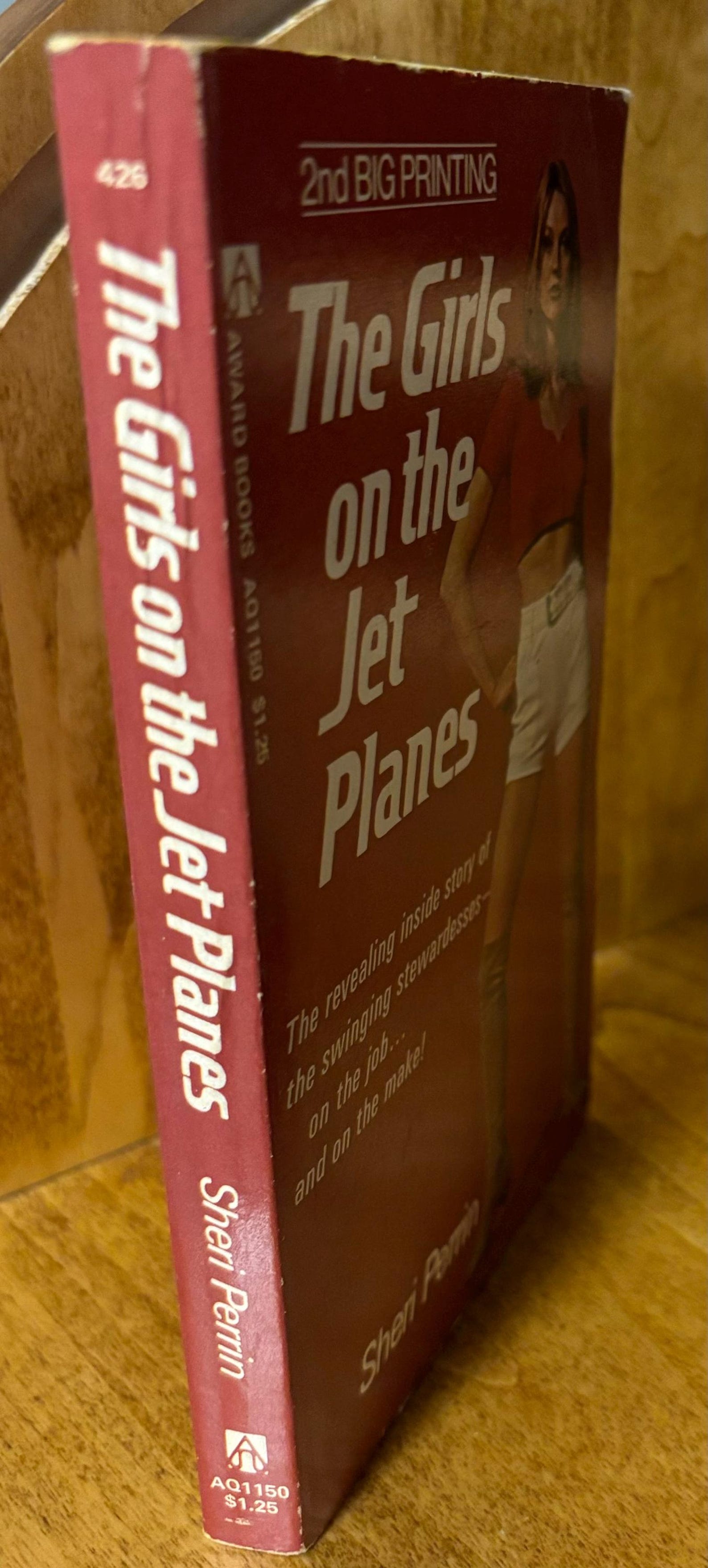 The Girls on the Jet Planes, Sheri Perrin, Vintage 1973 Rare Paperback ...