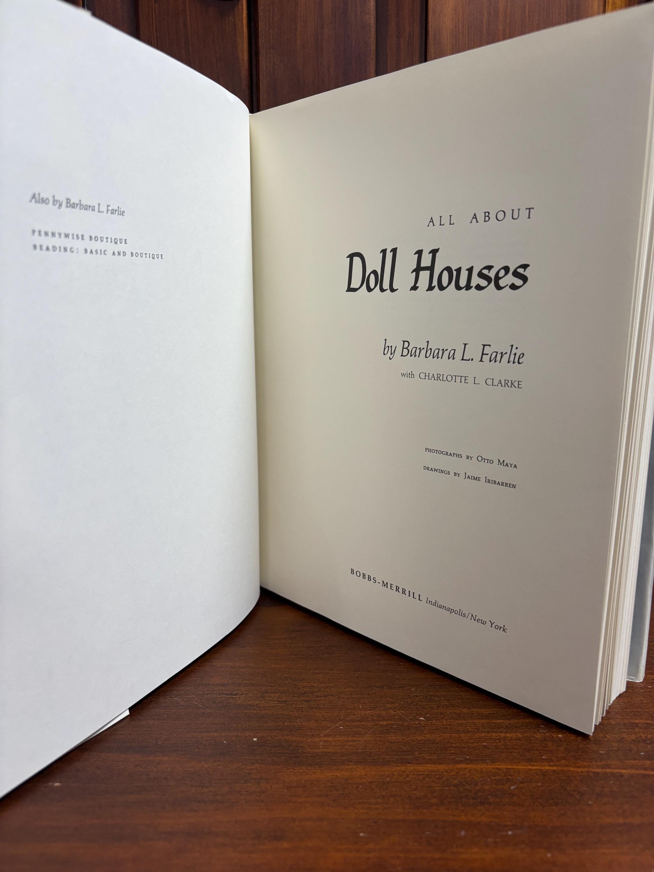 All About Dollhouses, Barbara L Farlie, Vintage 1975 First Edition ...