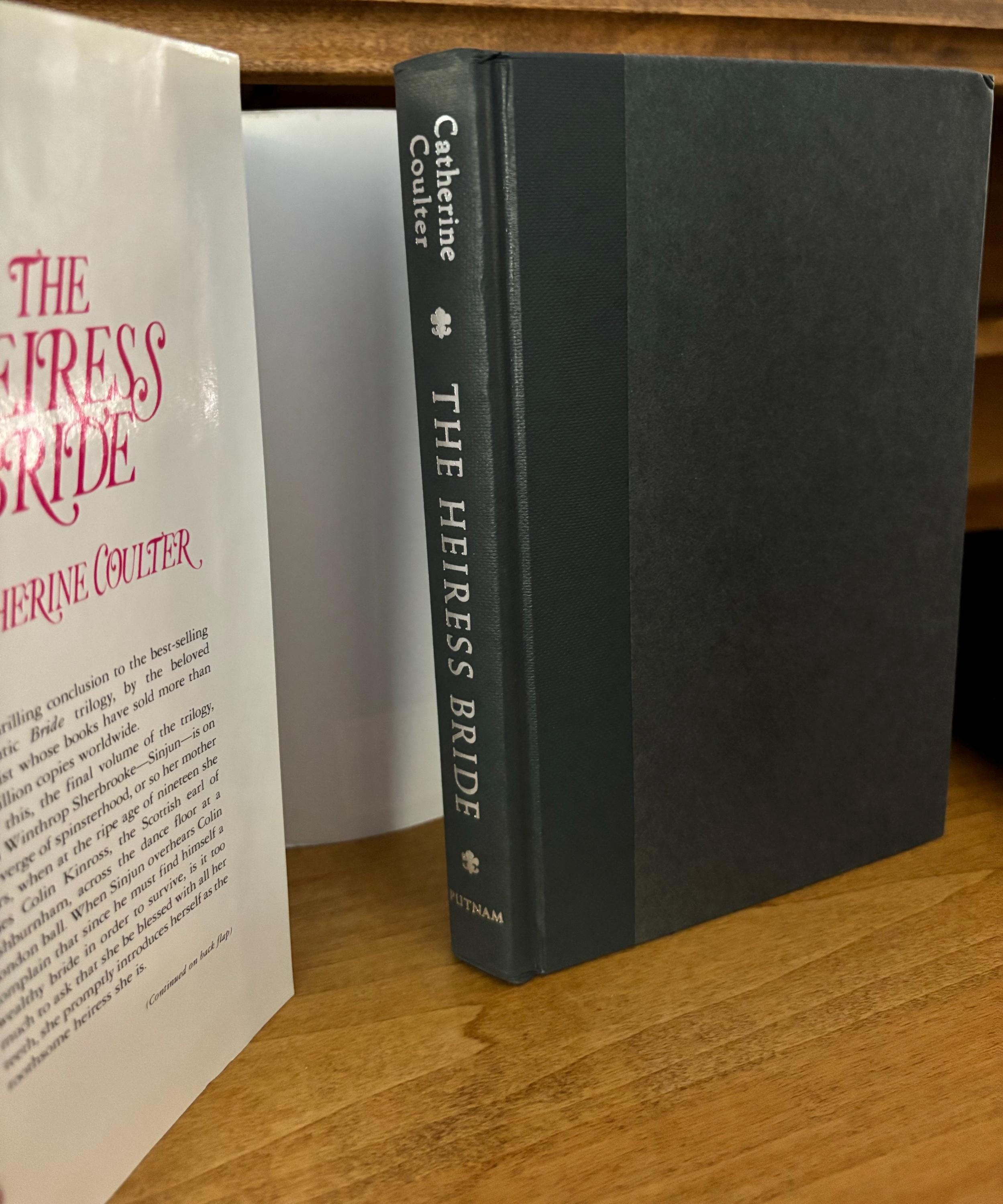 Catherine Coulter, the Heiress Bride, Vintage 1993 Hardcover Edition - Etsy