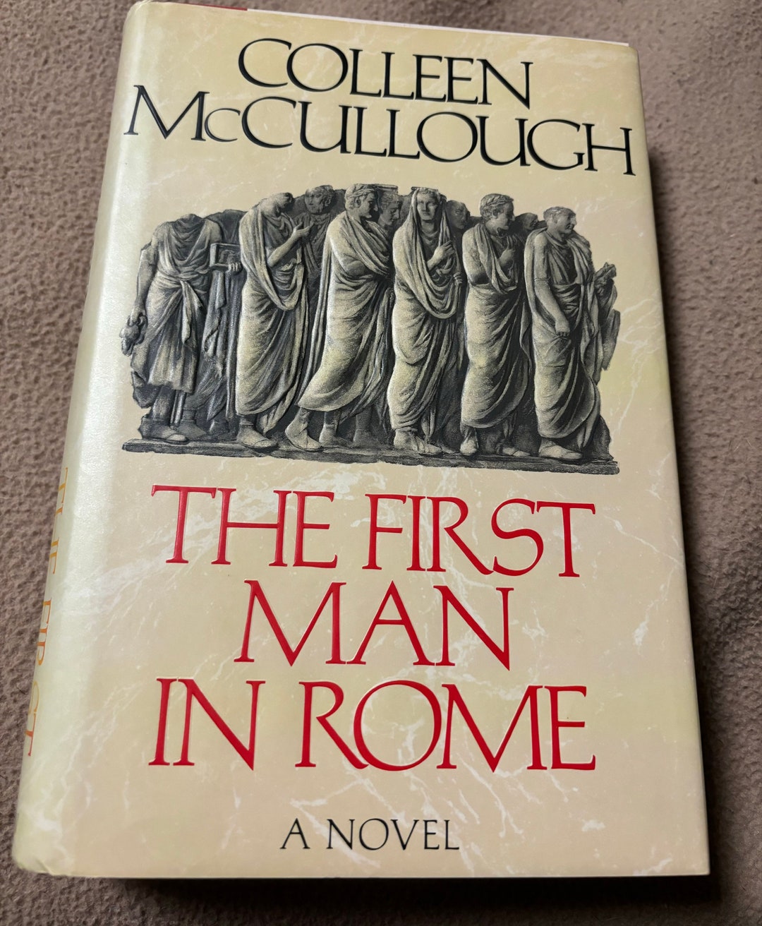 Colleen Mccullough, the First Man in Rome, First Edition - Etsy