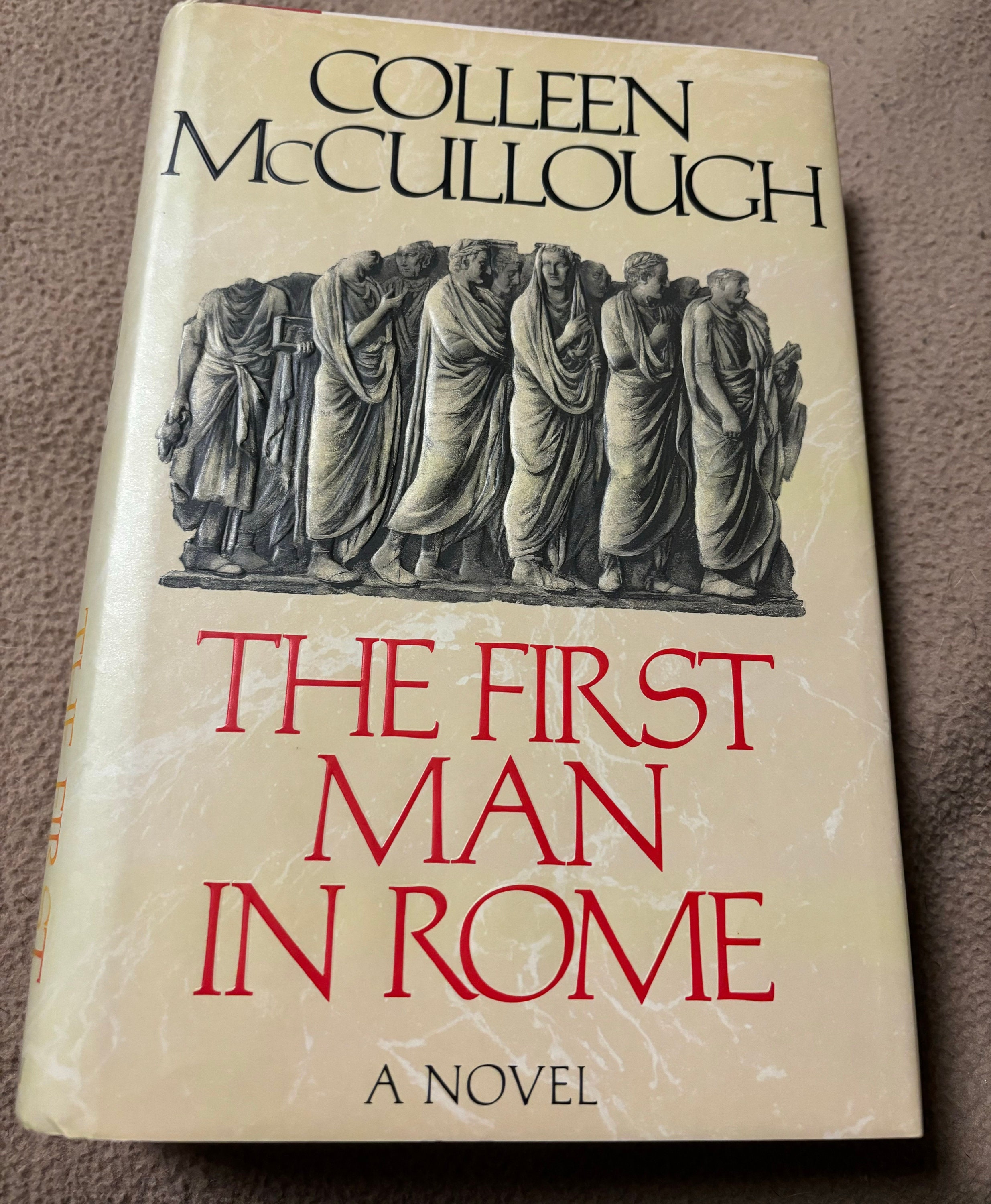 Colleen Mccullough, the First Man in Rome, First Edition - Etsy