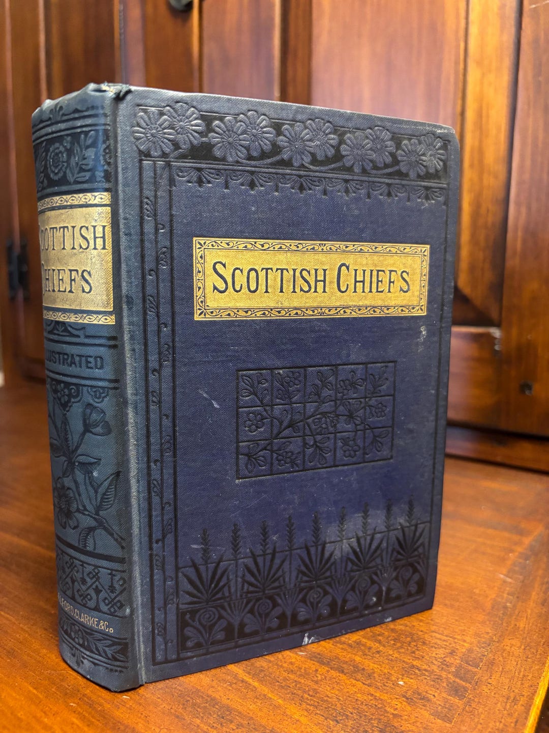 Miss Jane Porter, the Scottish Chiefs, Antique Hardcover Illustrated ...