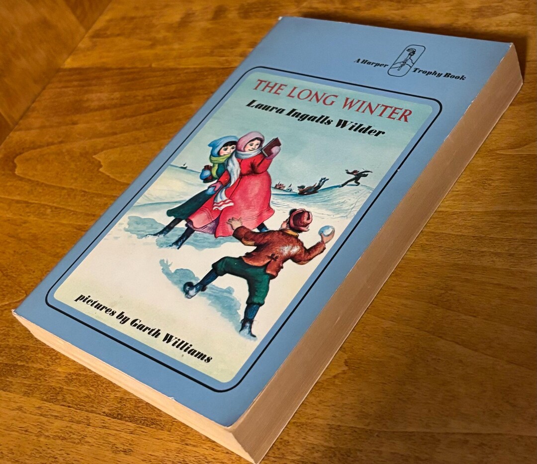 Laura Ingalls Wilder, the Long Winter, Vintage 1971 Harper Trophy ...