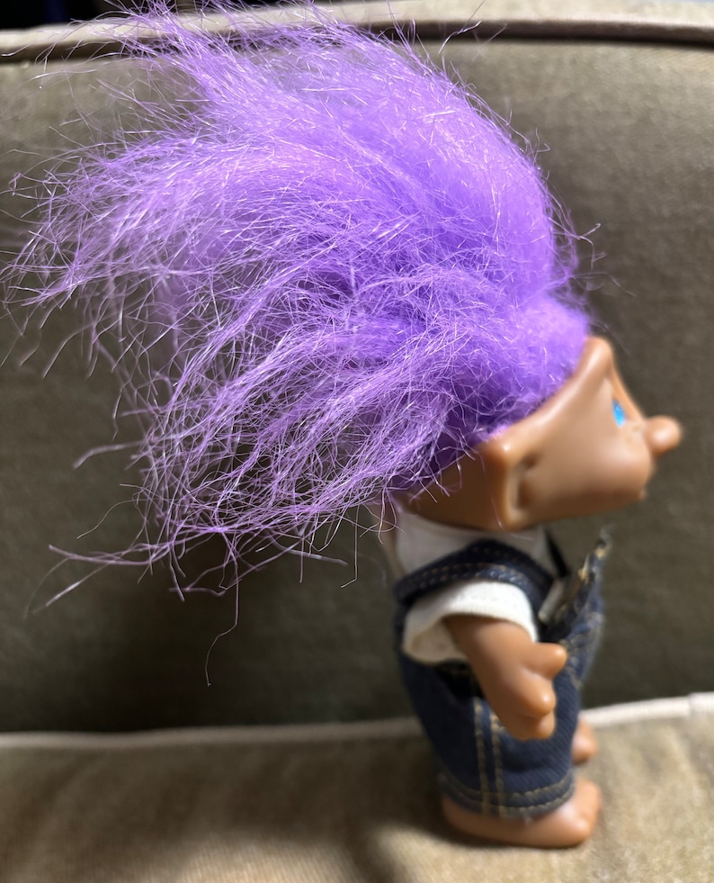 Vintage Early 90s Troll Doll by Ace Novelty Co. With Jewel 5” - Etsy