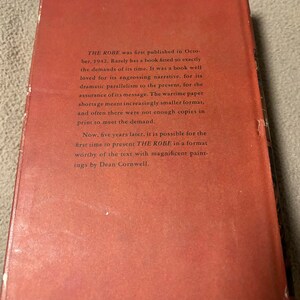 Lloyd C Douglas, the Robe, Special Illustrated Edition, Peoples Book ...