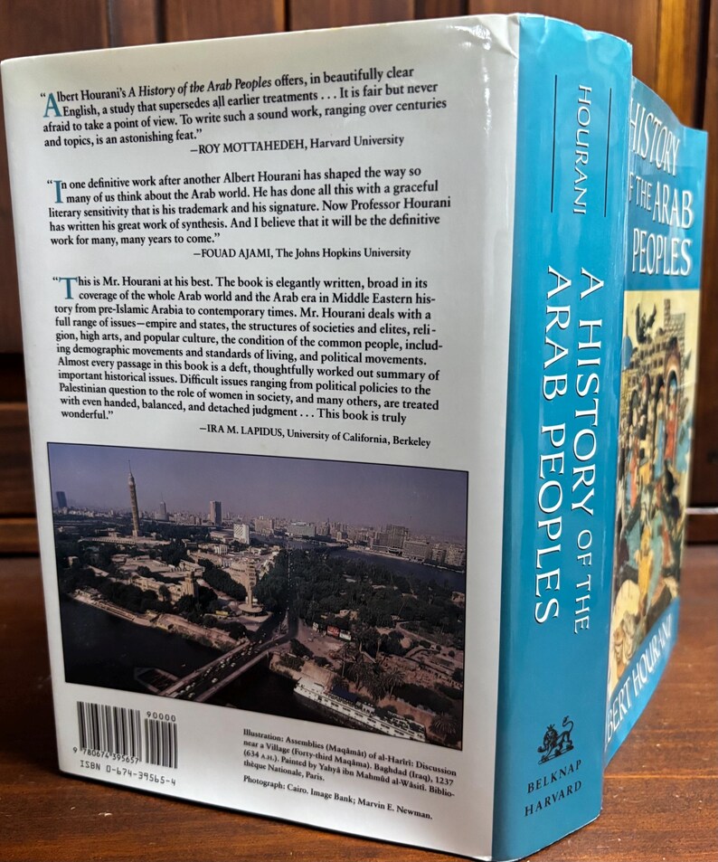 A History of the Arab Peoples, Albert Hourani, Vintage 1991 Hardcover ...