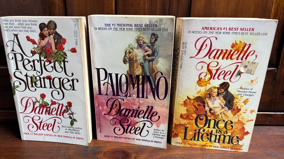 Danielle Steel, Vintage Early 1980s Dell Paperbacks, You Choose - Etsy