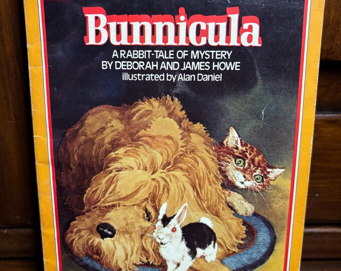 Bunnicula, Deborah and James Howe, Vintage 1980 Avon Camelot Paperback ...