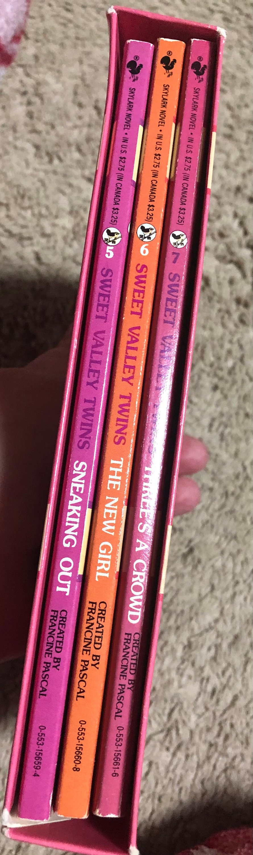 Francine Pascal Sweet Valley Twins Box Set of 3 - Etsy